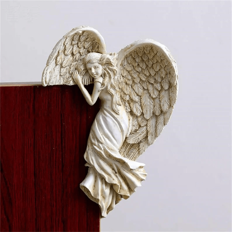 Bring Life Doorway Elegant Resin Angel Wings Hanging - Temu