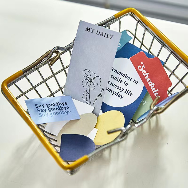 Minimalist Base Paper Stickers Diy Journal Diary Markers - Temu