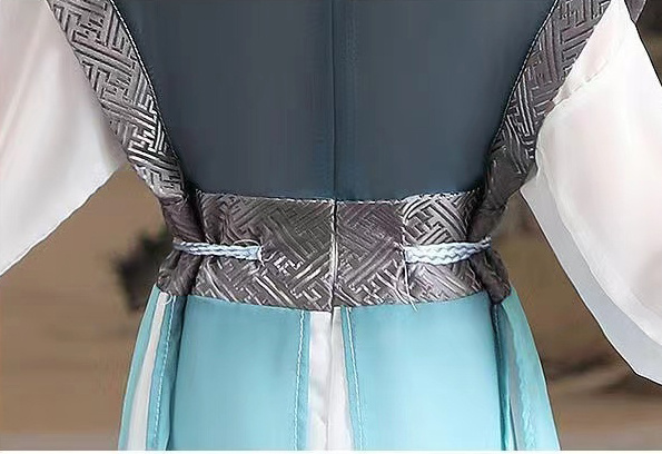 boys ink bamboo tang suit hanfu long sleeves belt waist kids - Temu New ...