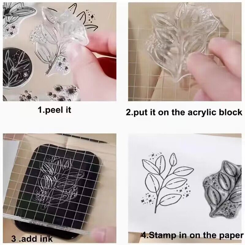 animals silicone clear stamps scrapbooking tampons - Temu Norway