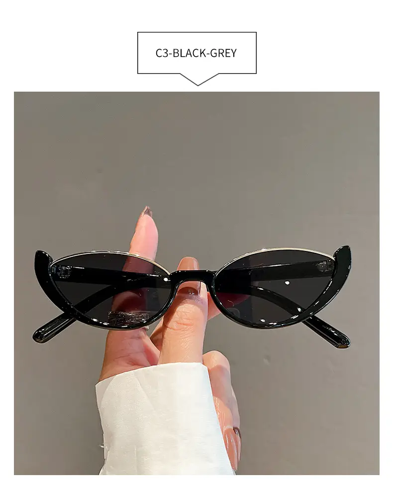 Half Rimless Vintage Womens Metal Oval Frame Eyeglasses Temu