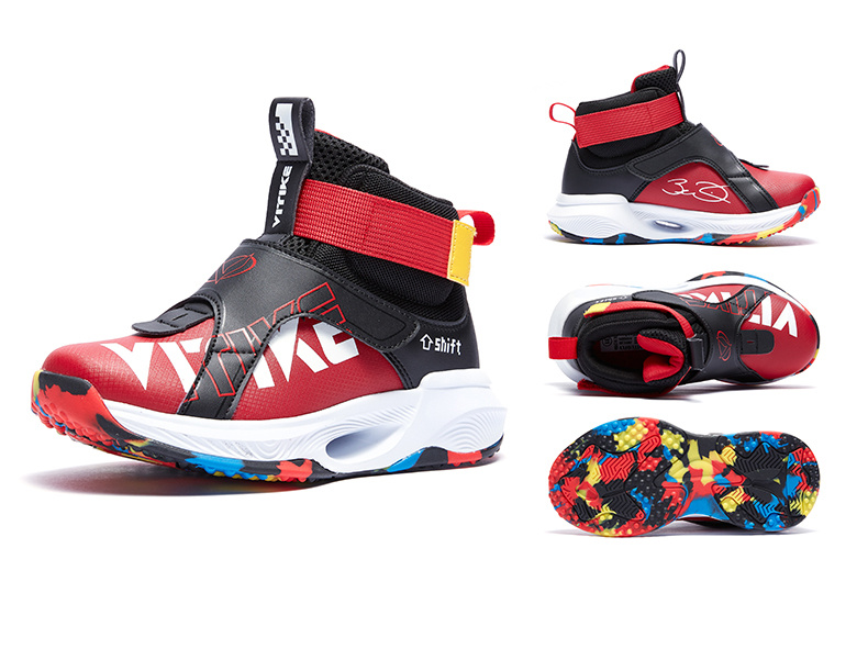 Boys Girls Basketball Shoes Cushioned Shock - Temu Ireland