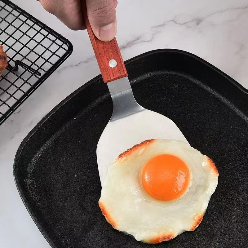 Stainless Steel Frying Spatula Pancake Fruit Tools Scraper - Temu ...