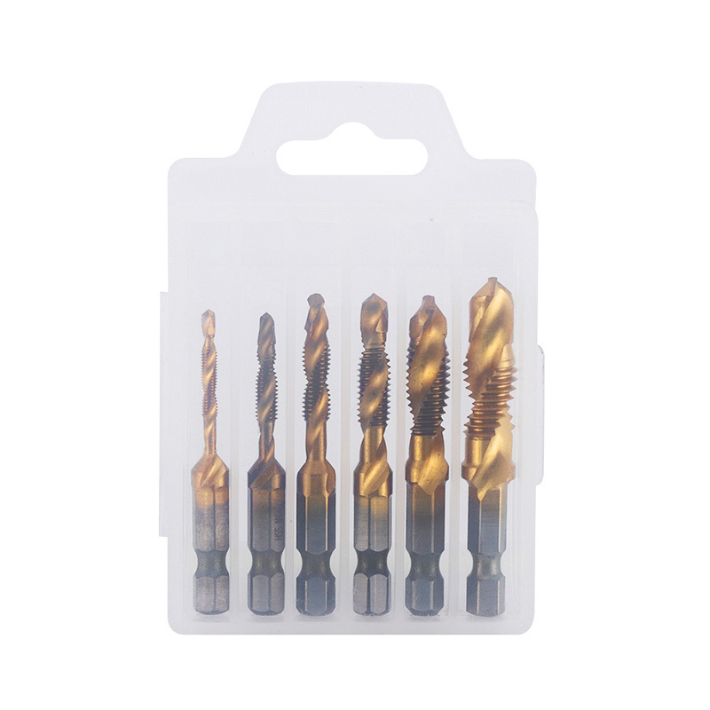 Hss Titanium Coated Composite Drill Bit Set Precision Quick - Temu ...