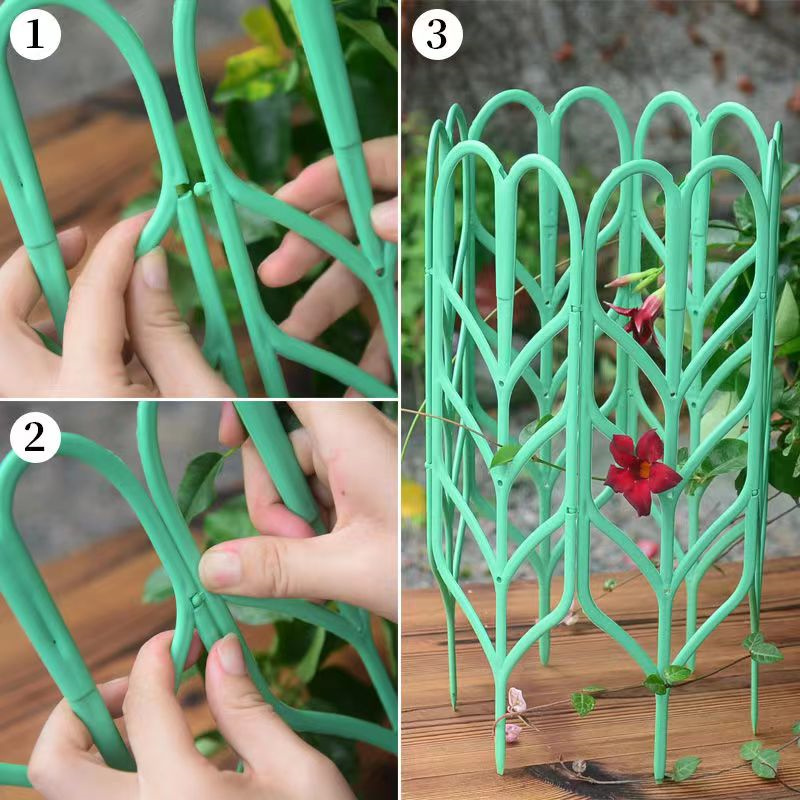 Stackable Plant Trellis Perfect Supporting Climbing Plants - Temu Australia