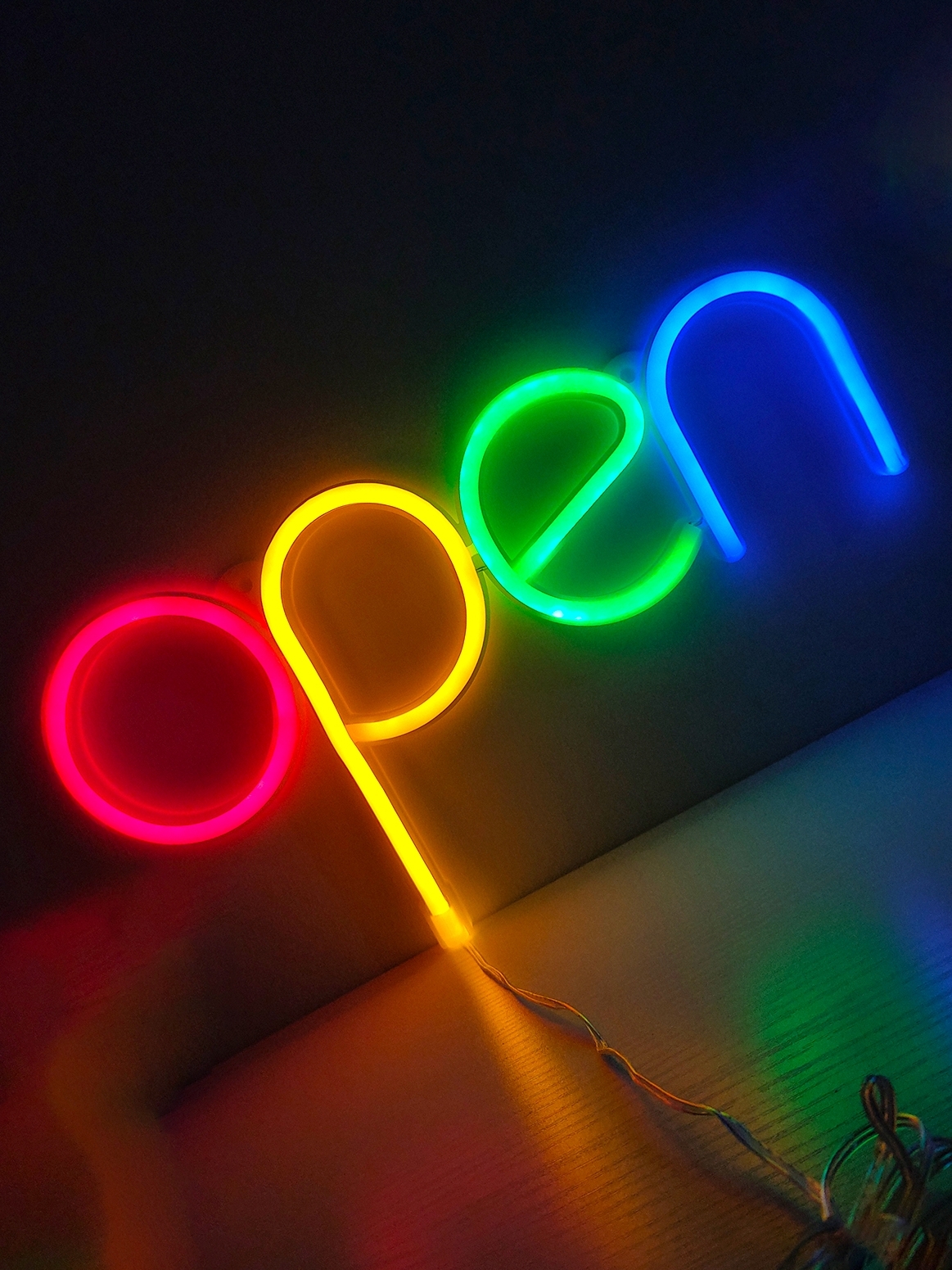 Open Sign Business Usb Led Neon Lamp Light Bar Store Cafe - Temu New ...