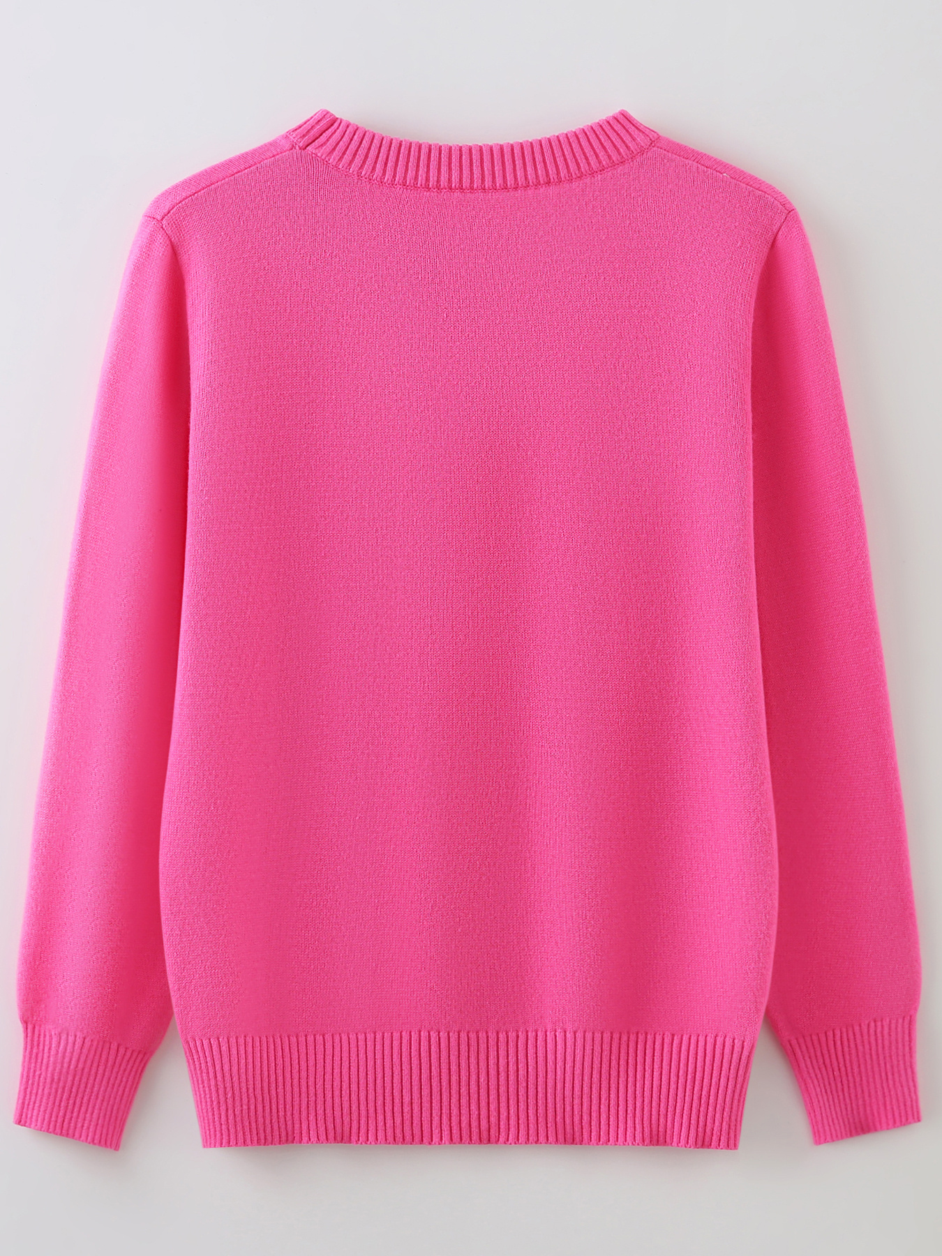 Boys Casual Sweater Round Neck Long Sleeve Knit Pullover - Temu Norway