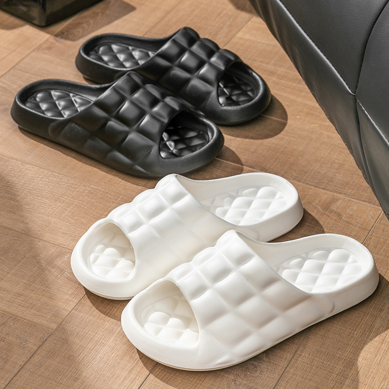 Women's Massage Soft Pillow Slides Solid Color Quick Drying - Temu ...