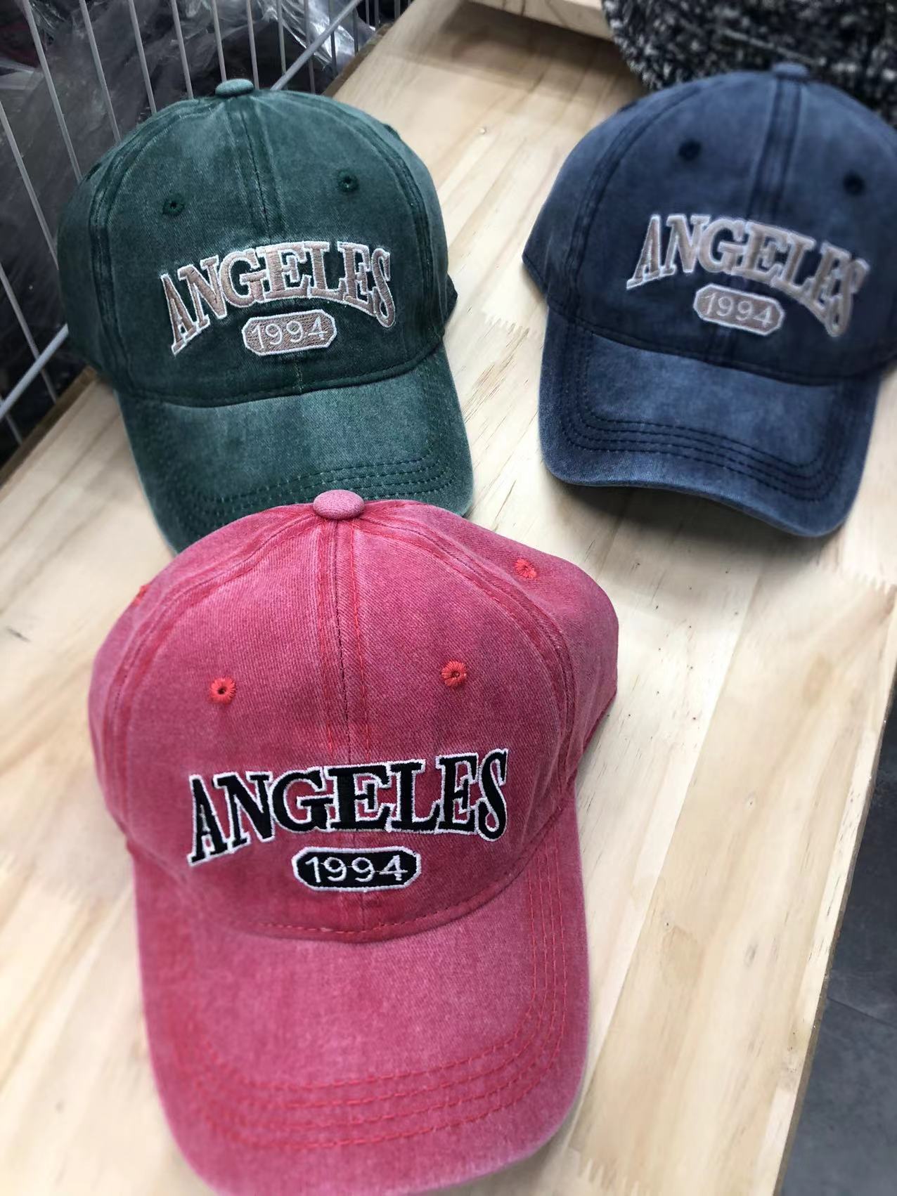 men cap brooklyn embroidery washed baseball hat adjustable snapback ...