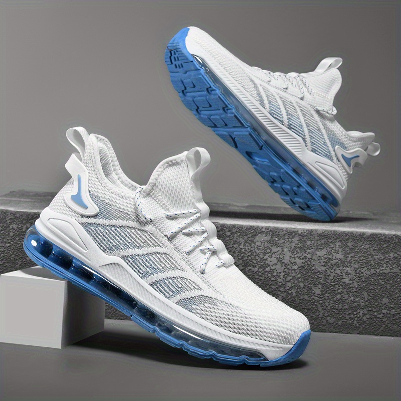 Mens Full Palm Air Cushion Sneakers Comfortable Soft - Temu Australia