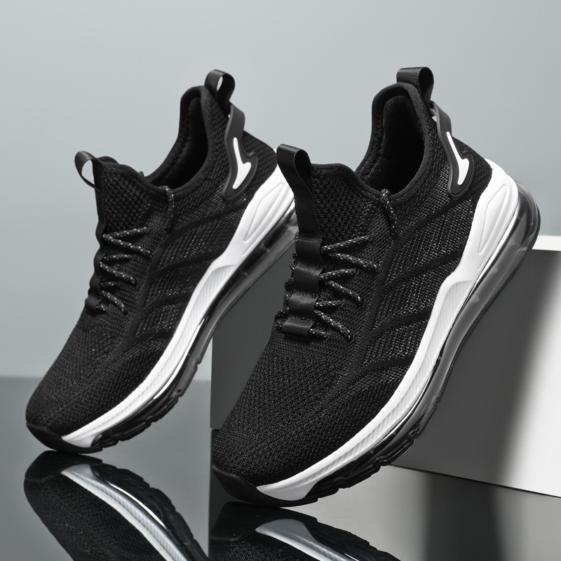 Mens Full Palm Air Cushion Sneakers Comfortable Soft Breathable Shoes | Save More With Deals ...