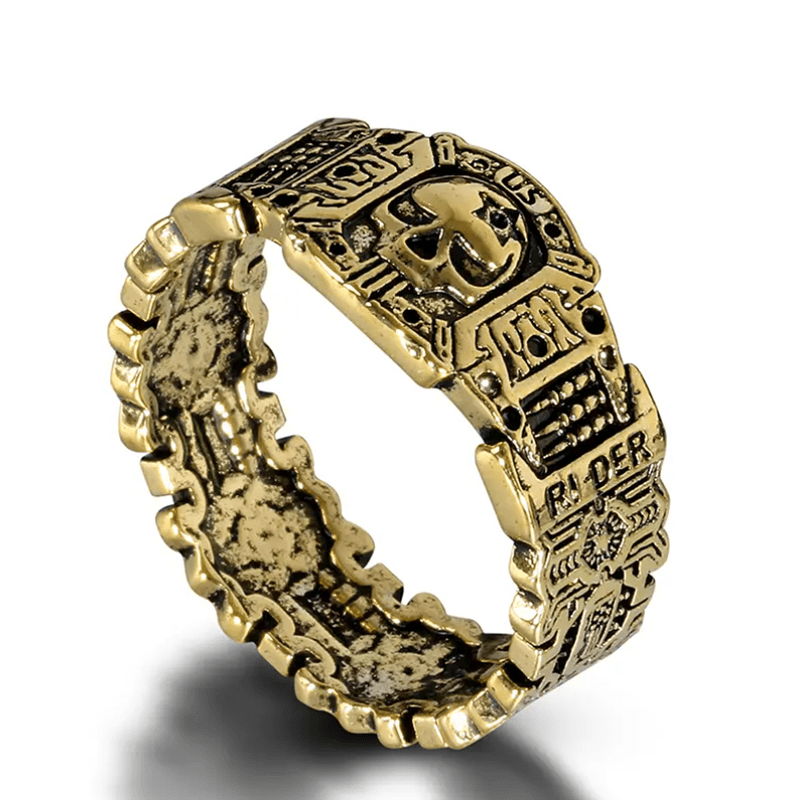 1pc Exquisite Mens Ring With Skull Pattern | Quick & Secure Online ...