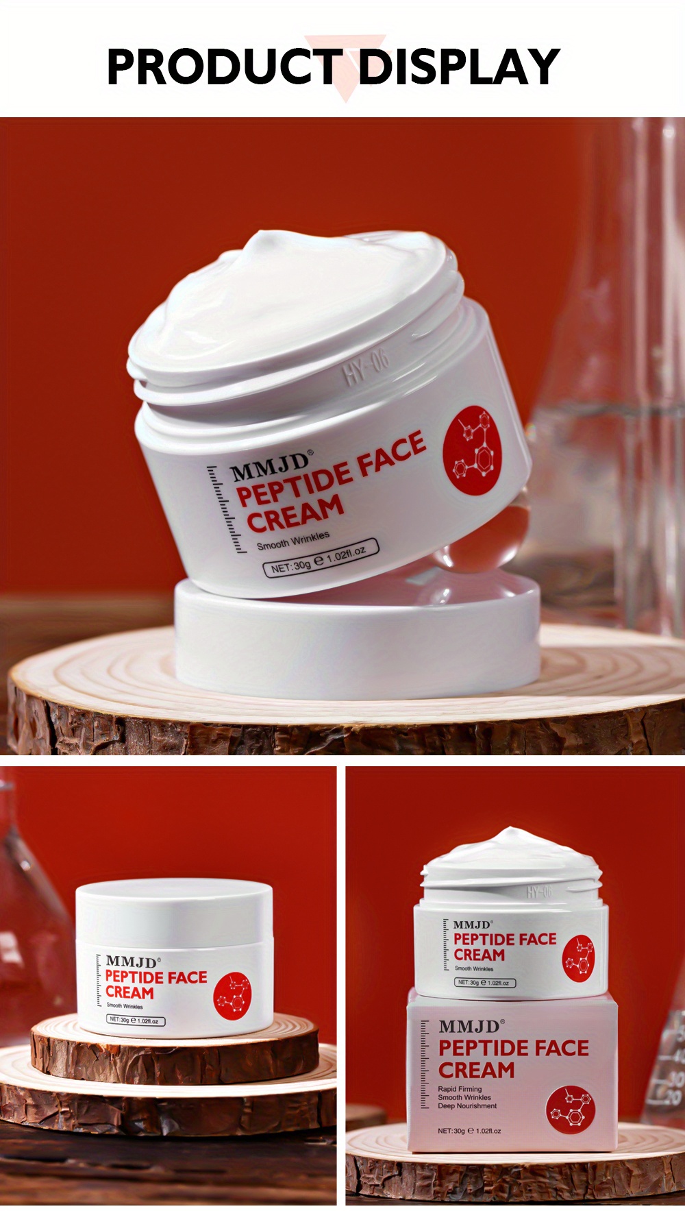 Face Cream Smoothing Wrinkle Moisturizing Cream Skin Care - Temu