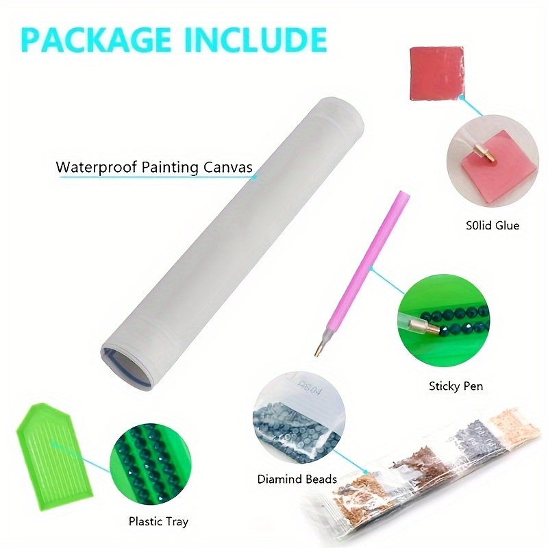 5d diy round kit landscape embroidery - Temu Australia