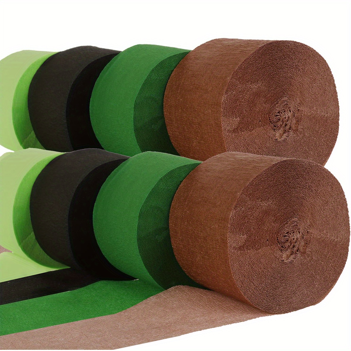 Crepe Paper Streamers Wedding Party Decorations Green Rustic - Temu New ...