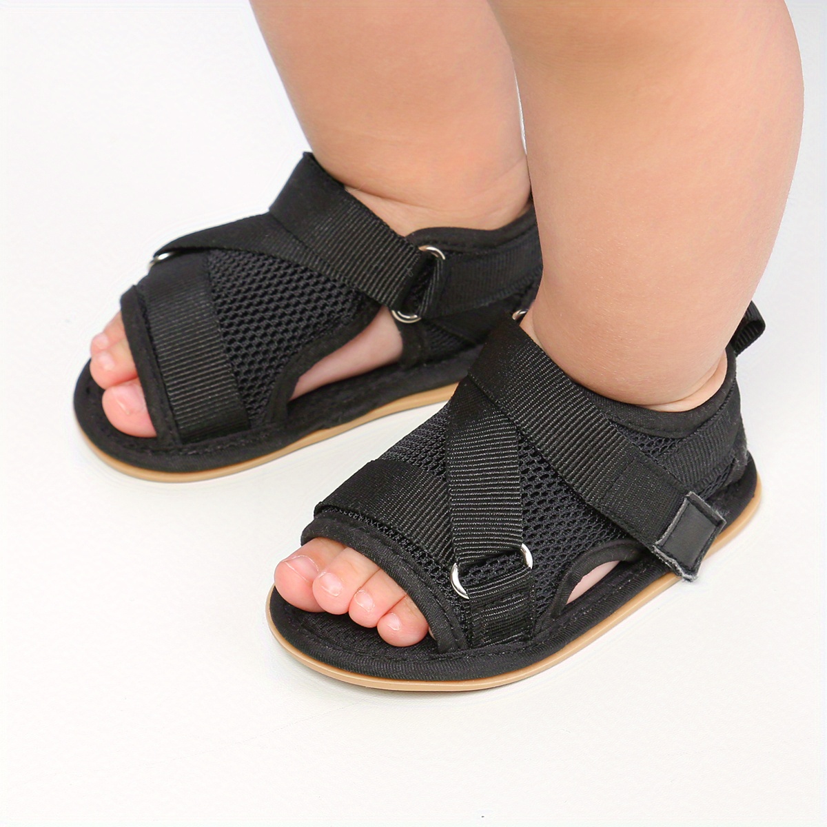 Baby Boys Girls Sandals Lightweight Comfortable Hook Loop - Temu United Kingdom