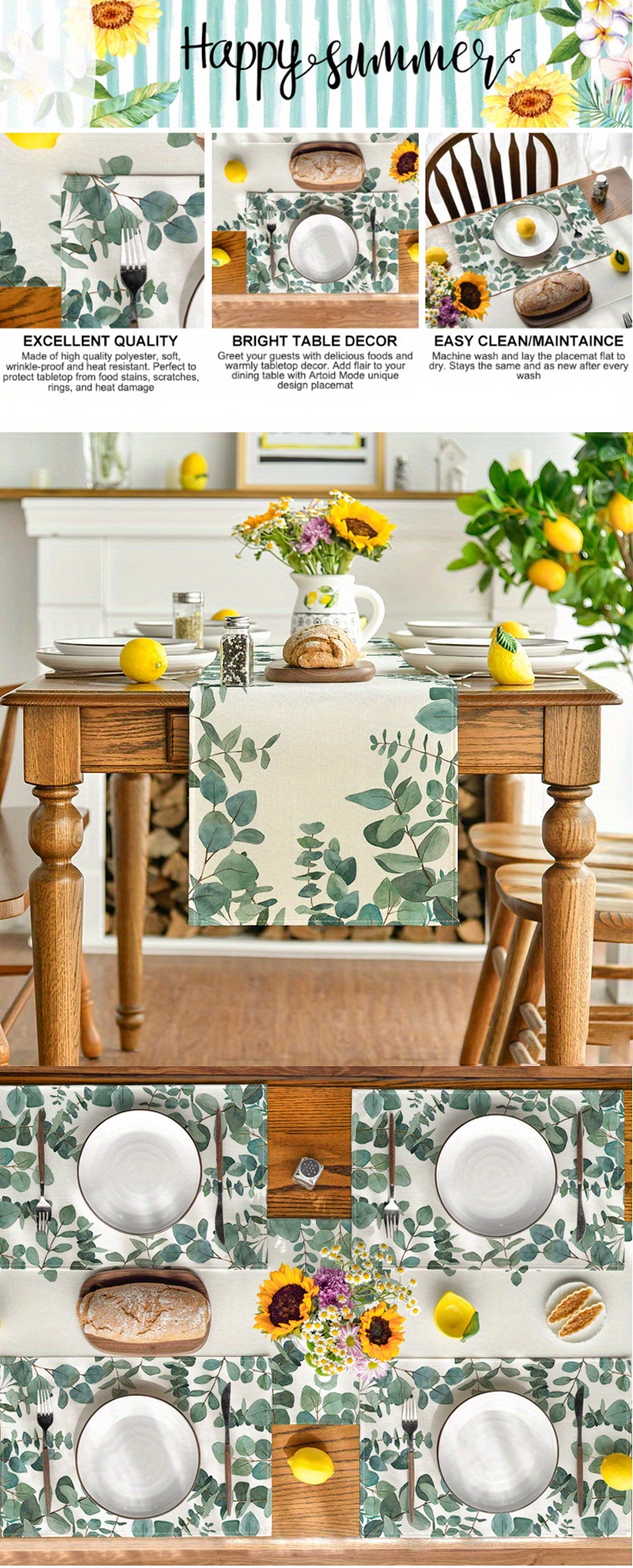 Eucalyptus Table - Temu