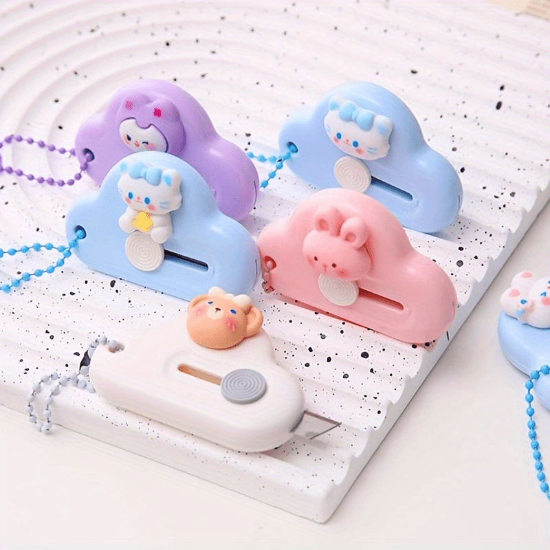 Cute Mini Box Cutter Student Stationery Hand Account Cutting Paper ...