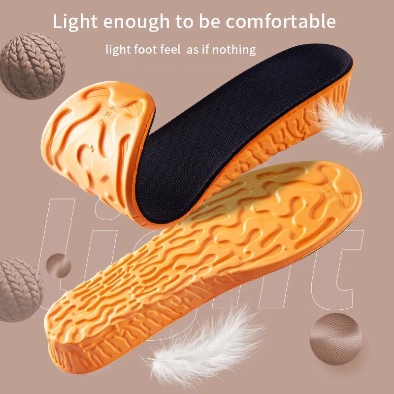 Invisible Height Increase Insoles Orange Eva Memory Foam - Temu United ...