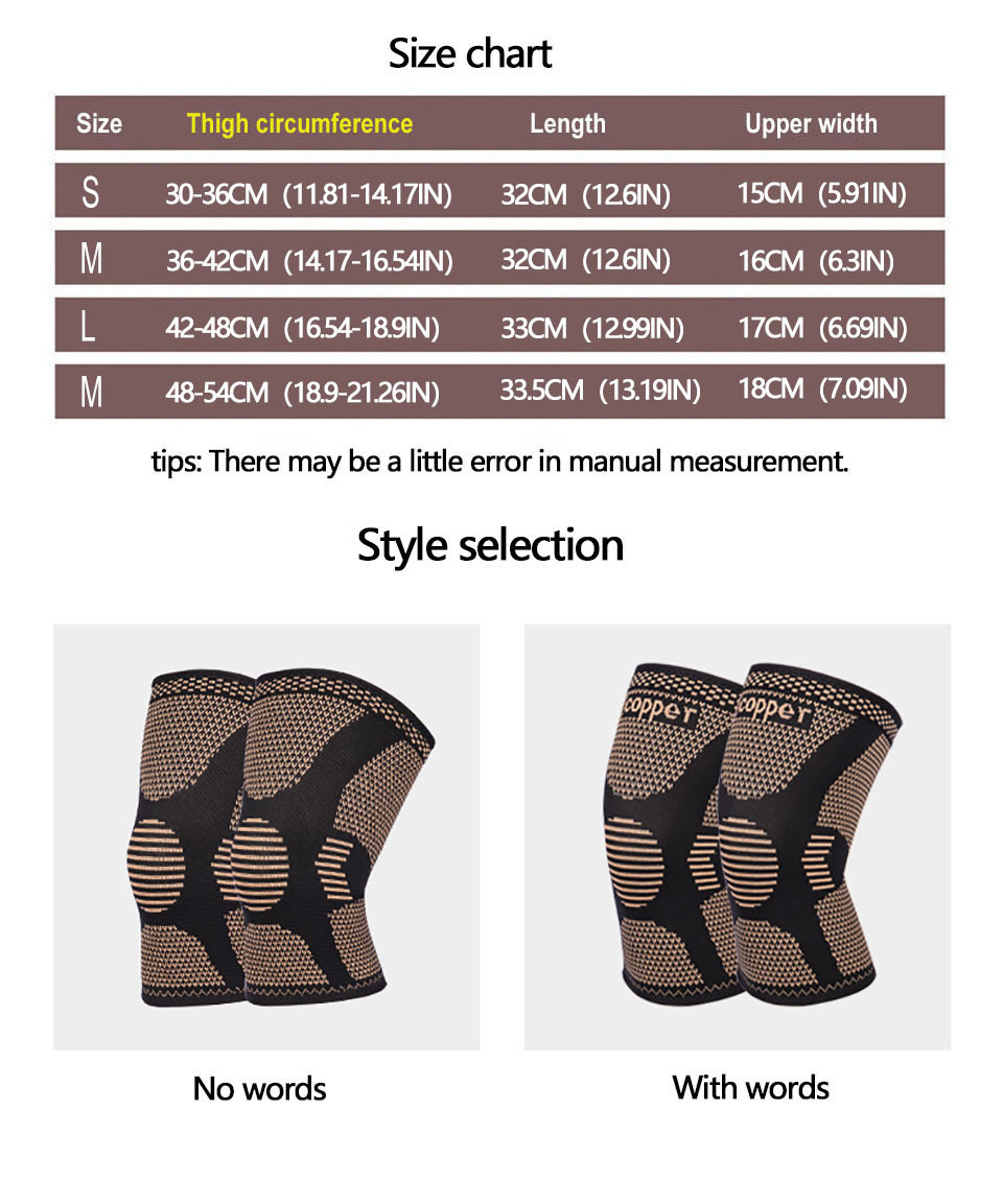 Copper Knee Brace Sports - Temu