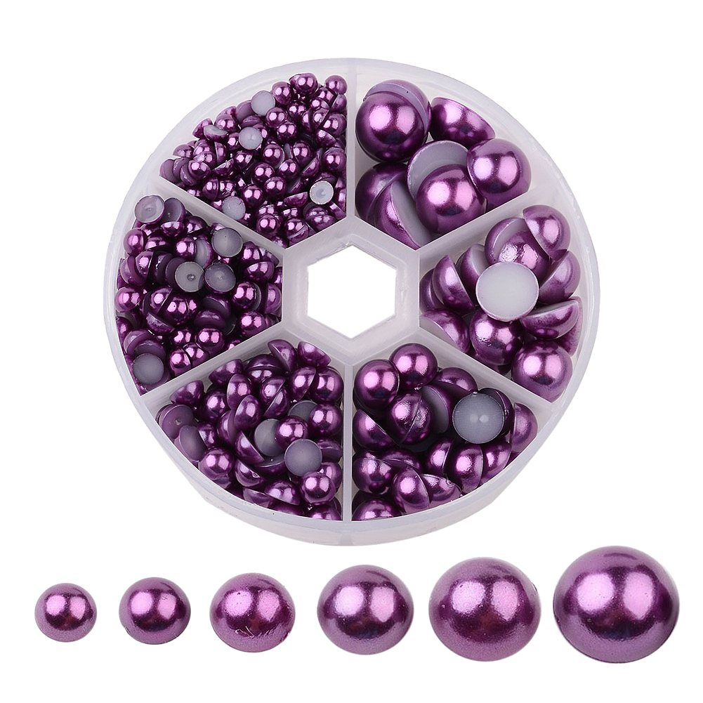 Abs Plastic Cabochons Half - Temu Australia