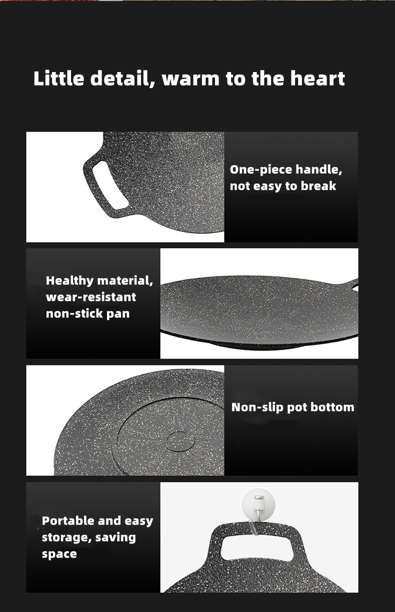 Large Size Aluminum Alloy Baking Bbq Grill Pan - Temu Australia