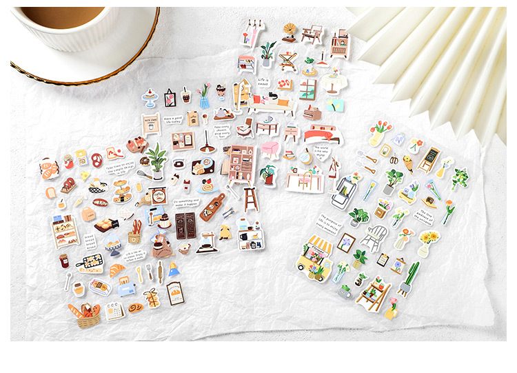 self stickers household small daily series bread - Temu New Zealand