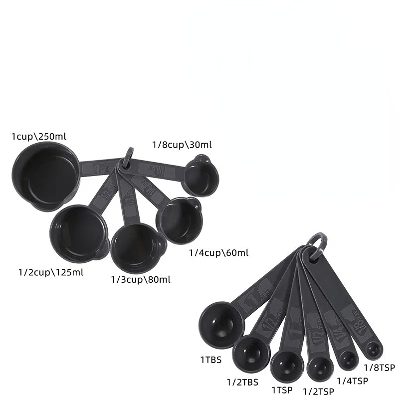 Baking Measuring Cup Measuring Spoon Set Grey Measuring - Temu Australia