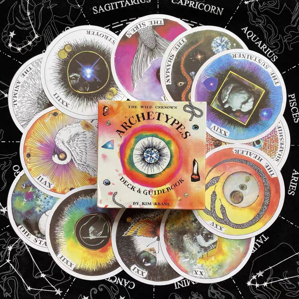 The Wild Unknown Archetypes Deck And Guidebook Hardcover Box Set Tarot ...