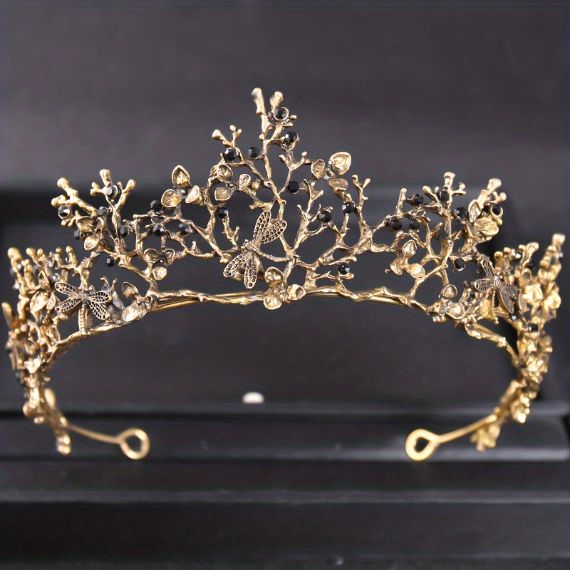 Vintage Baroque Tiaras Crowns Women Bride - Temu Denmark