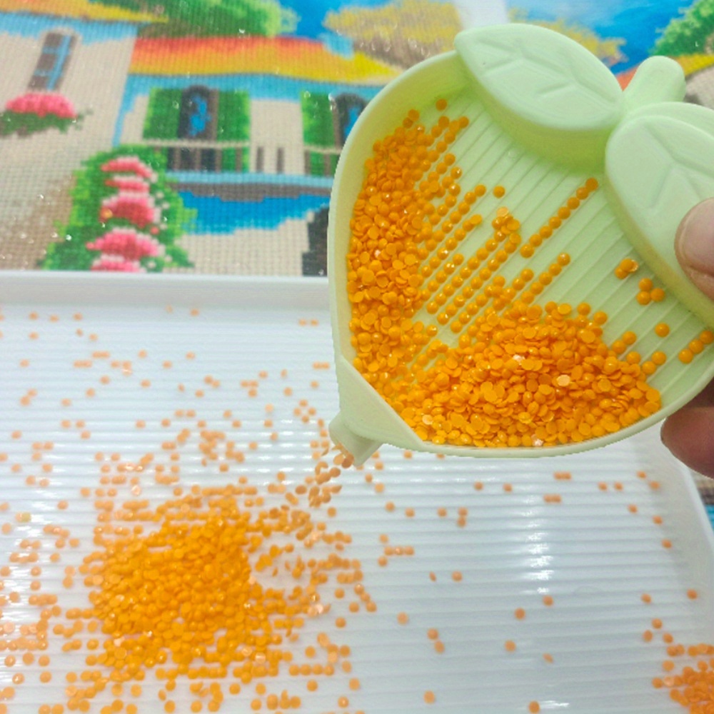 5d Diamond Painting Beads Sorting Trays Rhinestone Storage - Temu
