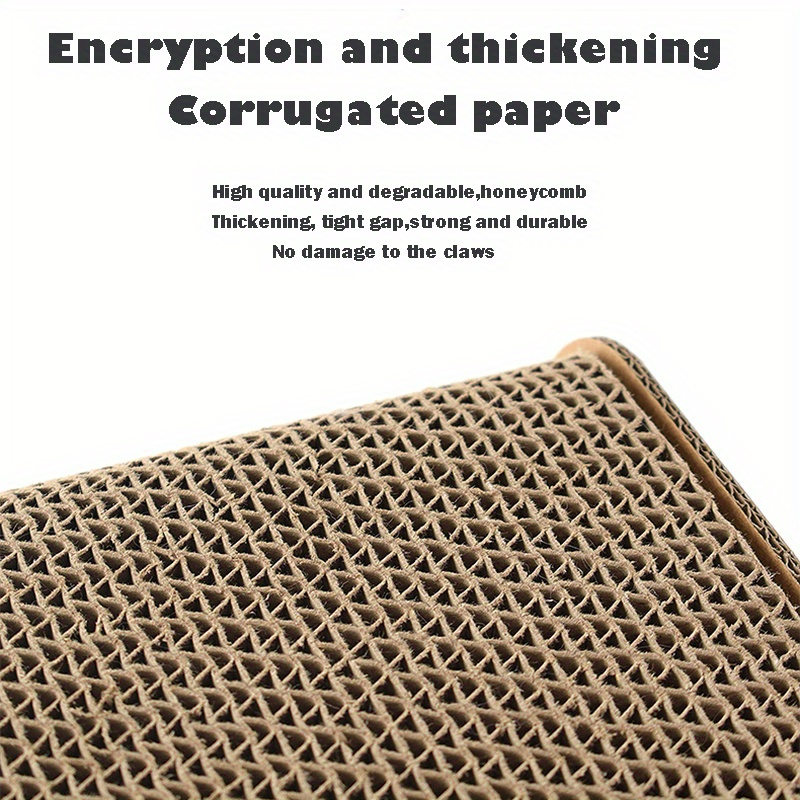 Retro Vertical Corrugated Cardboard Cat House Scratcher - Temu