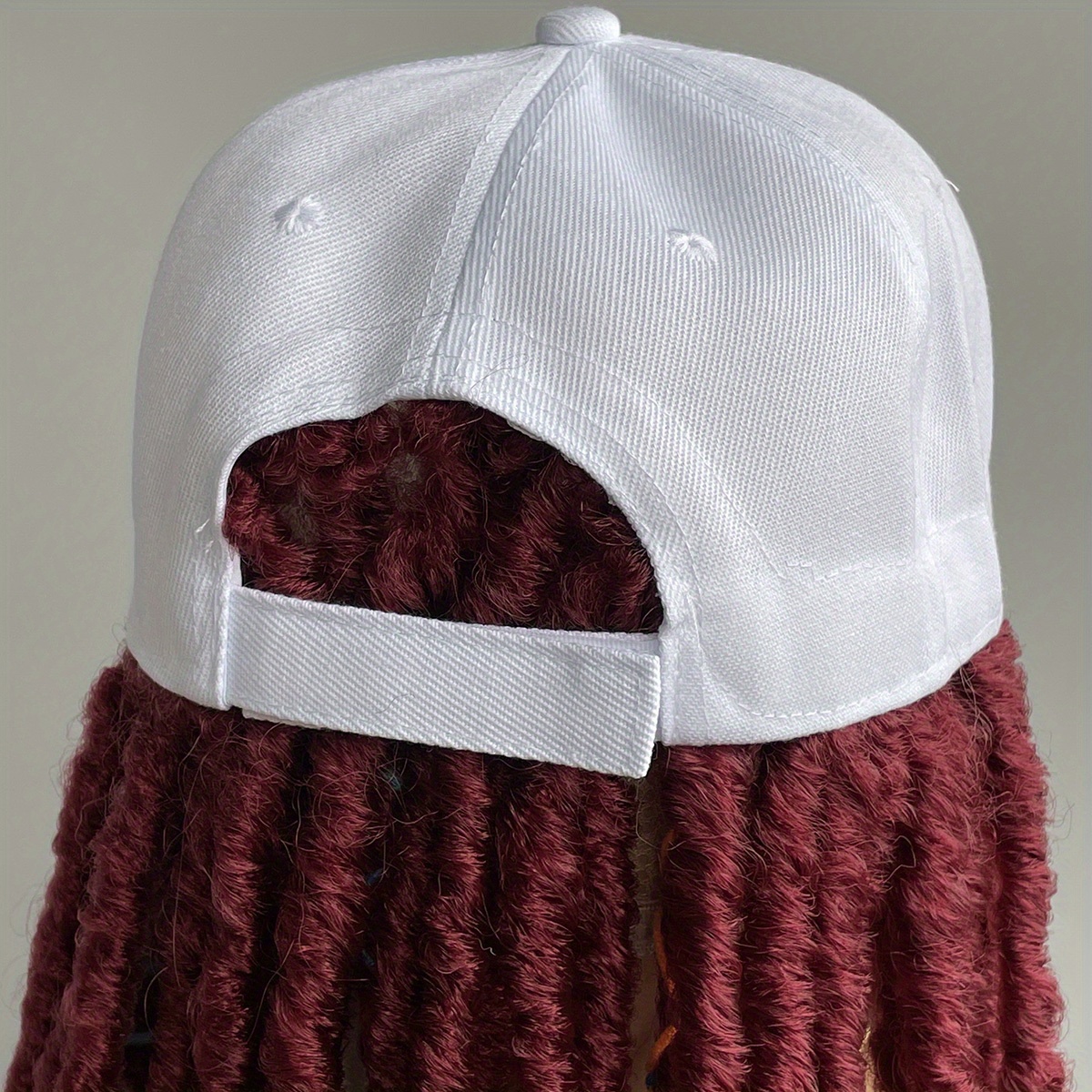 Hat Wigs Dreadlock Wigs Baseball Glueless Hat Synthetic - Temu