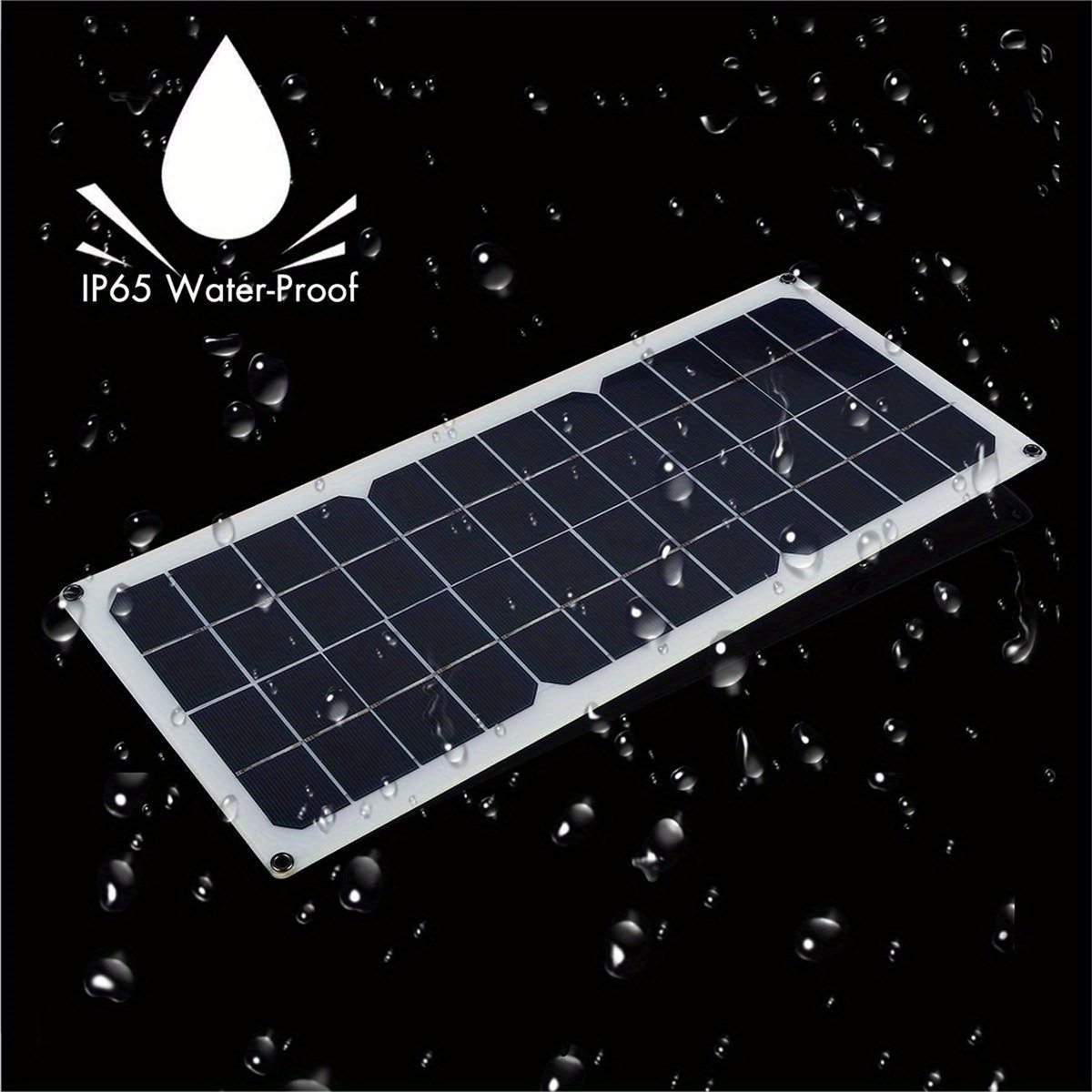 12 Volt Solar Panel Solar Trickle Charger Portable Solar - Temu