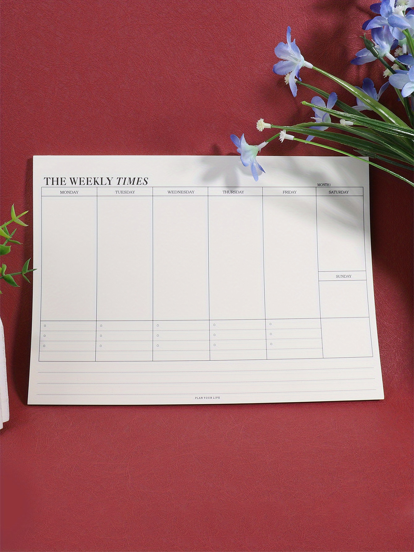 student desk accessories tearable weekly planner school - Temu