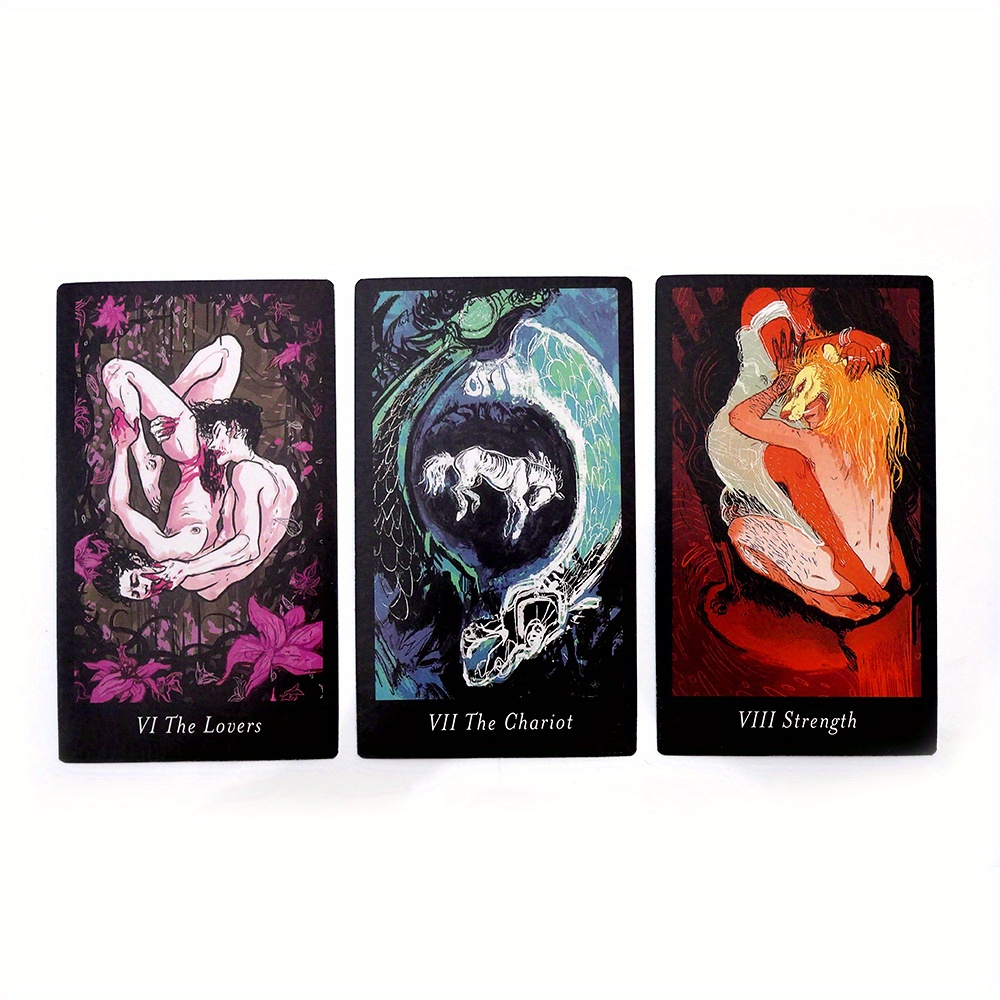 78 Card Tarot Deck Lubanko Tarot Booklet Gilded Edge Origin - Temu