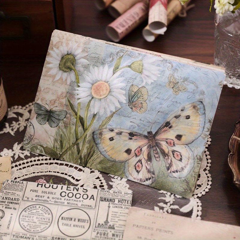 vintage material paper classical letters series message - Temu Australia