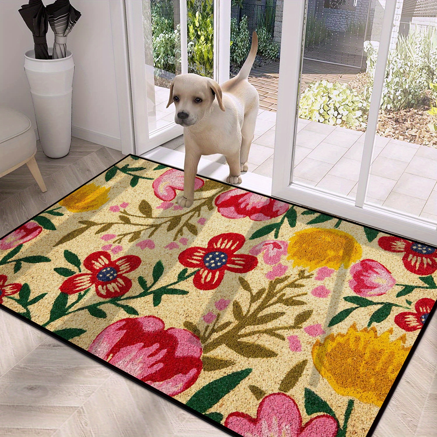 1pc Entrance Floor Mat Door Mat Anti Skid Dirty Doormat Toilet Floor ...