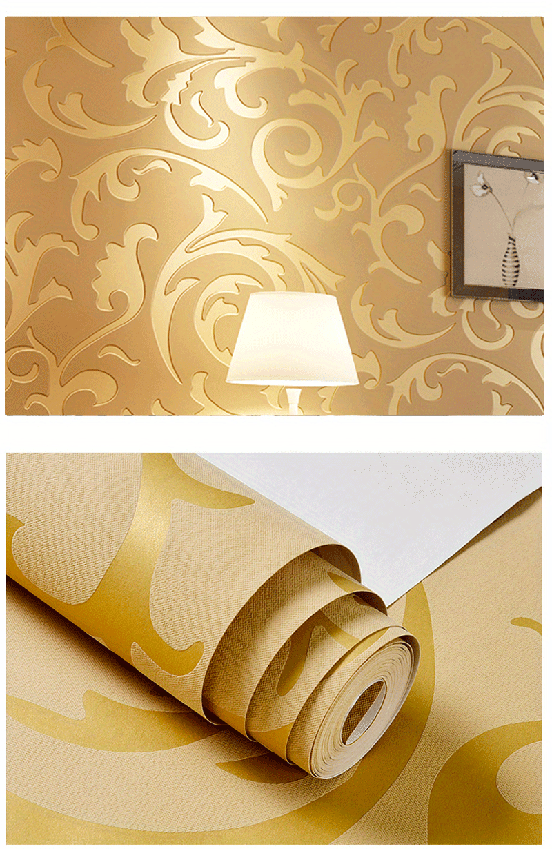 Simple European Style Wallpaper Environmentally Friendly Non - Temu