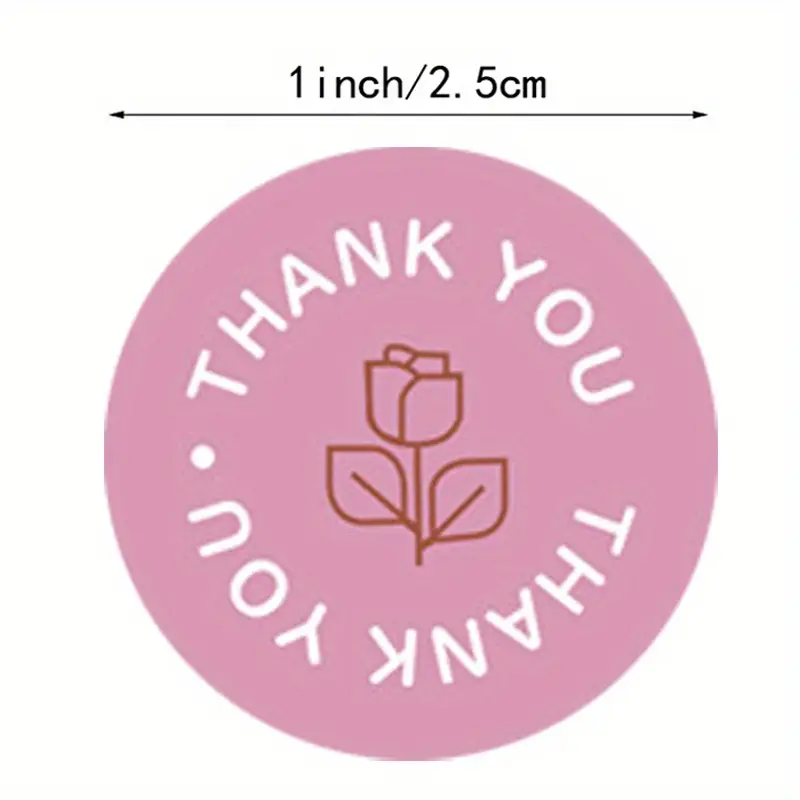 Thank Stickers Thank Stickers Roll Bubble Mailers Wrappers Temu