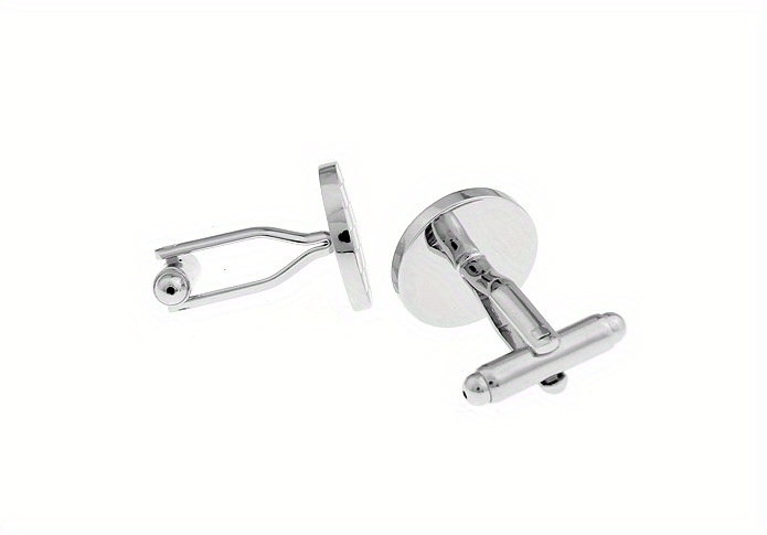 wedding round lattice matte texture brushed cufflinks cuff - Temu New ...