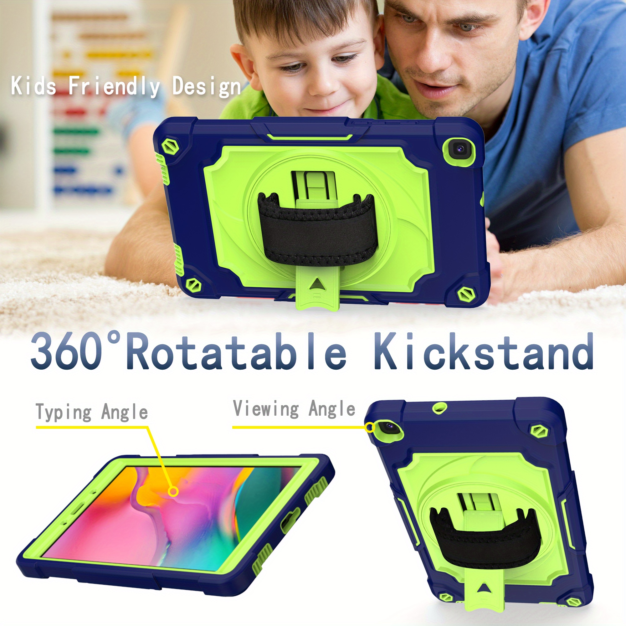 Silicone Shell Protective Cover Rotatable Protective Case - Temu Ireland