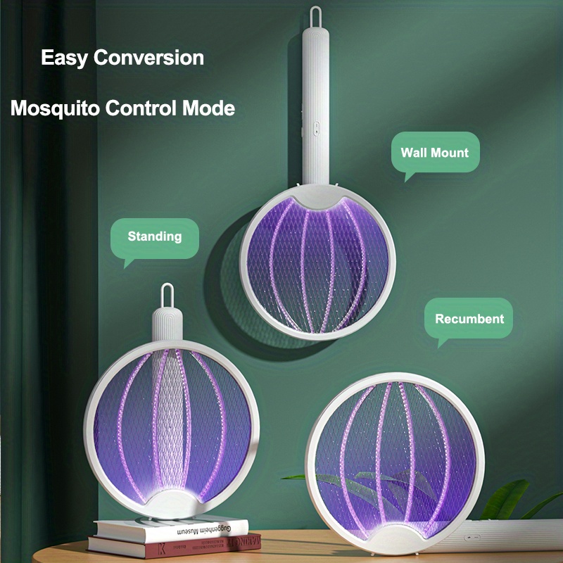 New Design Usb Rechargeable Mosquito Racket Electric - Temu