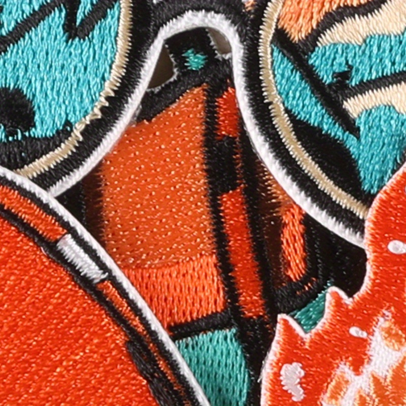 Trendy Boys Backpack Tent Torch Glasses Diy Embroidery Patch - Temu Norway