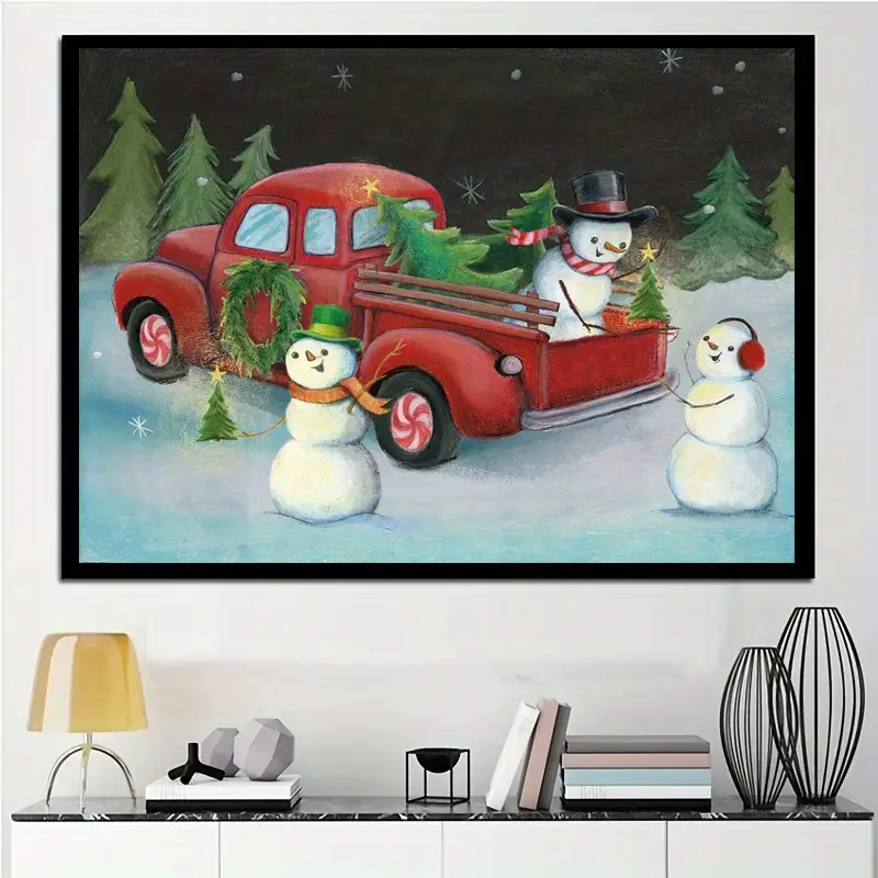 5d Diy Artificial Diamond Painting Kits Three Snowman Round - Temu ... 5d Diy Artificial Diamond Painting Kits Three Snowman Round - Temu ...