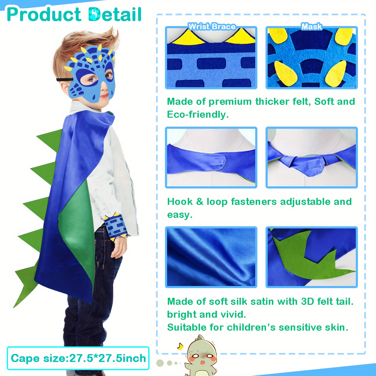 Dinosaur Dress : Dragon costume Masks Birthday - Temu