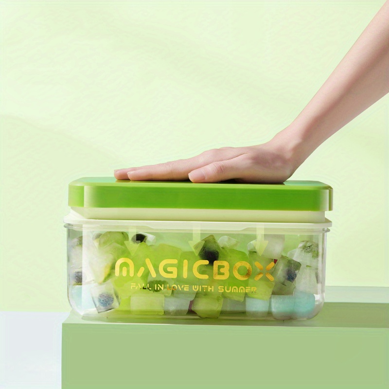 Silicone Ice Tray Ice Cube Mold Food Grade Ice Container Ice - Temu ...