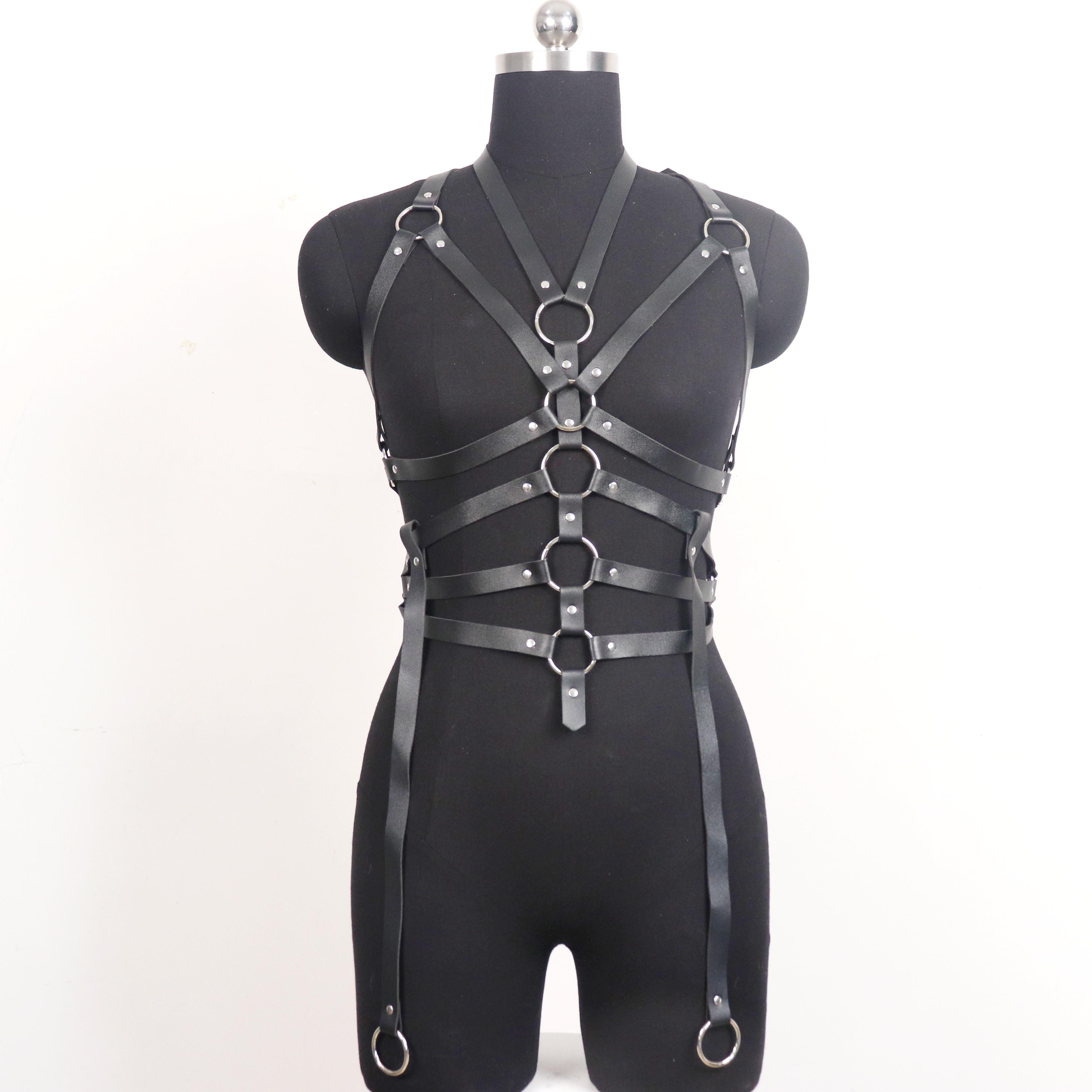 Punk Body Harness Belt Gothic Adjustable Bondage Suspenders - Temu