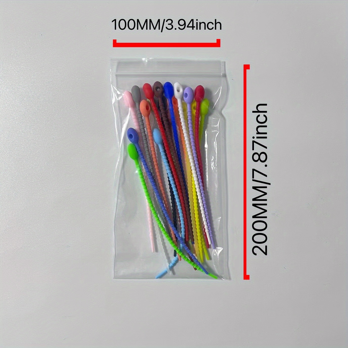 Silicone Cable Random Color Silicone Cable Organizer Winder - Temu Canada