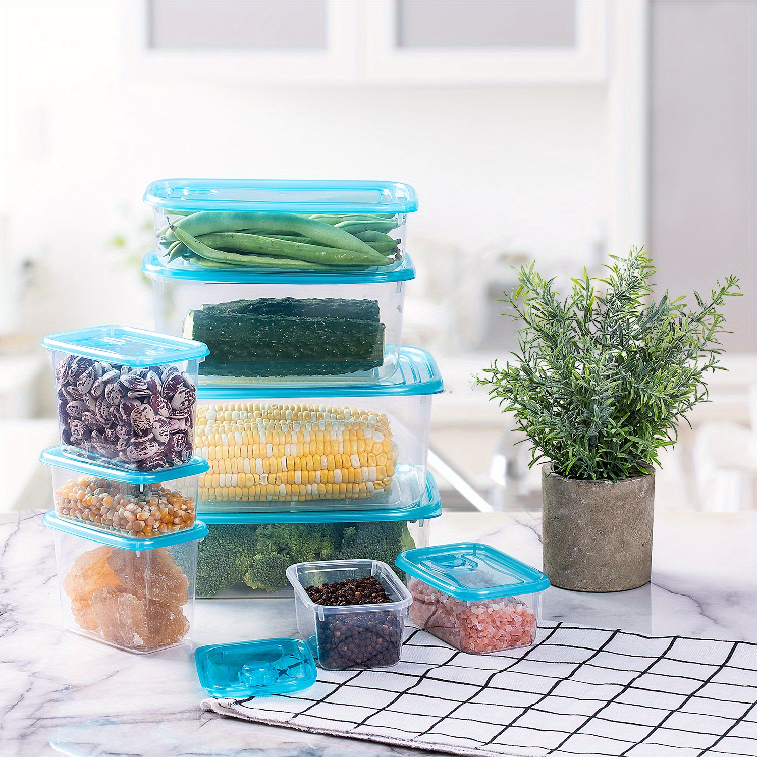 Pp Plastic keeping Boxes Rectangular - Temu